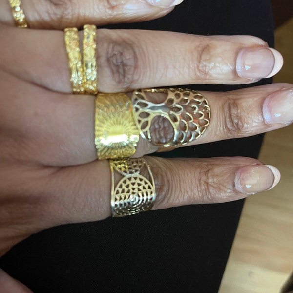 18k Gold Butterfly Ring, Minimalist Ring, Butterfly Ring, Midi Ring ...