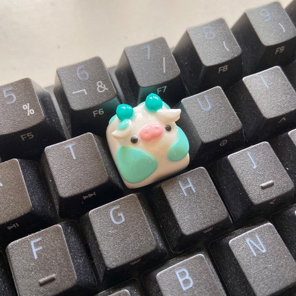 Calcifer Keycap, Studio Ghibli Keycap, Artisan Keycap, Howl's Moving ...