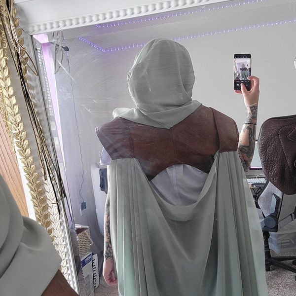 PATTERN: LARP Rogue Hooded Half Vest - Etsy