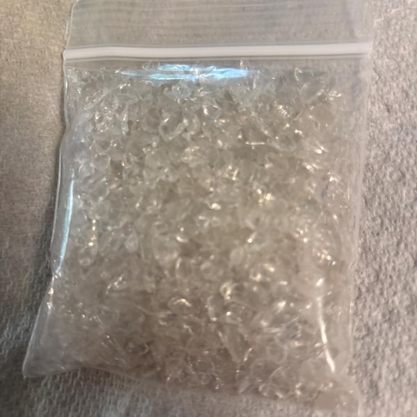 A+ Tiny Tumbled Clear Quartz Chips, 4-8 Mm, Bulk Lots of Small ...