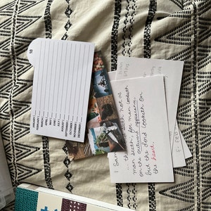 4x6 Just Get Started Card Deck, Index Card Planner, Home Management ...