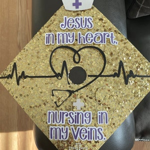 Custom Medical Assistant Graduation Cap Topper Customize the - Etsy