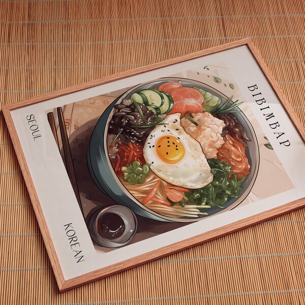 Vintage Japanese Ramen Print Illustration PRINTABLE Wall Art, Muted ...