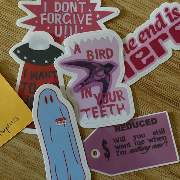 The Ultimate Phoebe Sticker Pack X6 Stickers, Punisher Taylor Pharbs ...