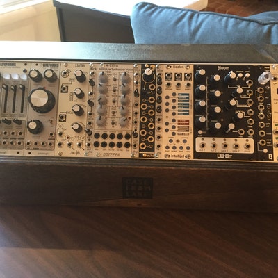 3U EURORACK CASE POWERED or Not, 84 or 104 or 126 Hp, Patched Closable ...
