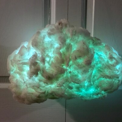 DIY Cloud Kit Make Your Own Hanging Cloud Light From a Plastic Bottle ...