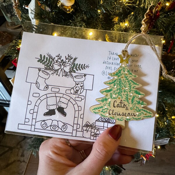 Initial Doodle/initial Art Work/ A5 Art/ A5 Pen and Ink/ Black and ...