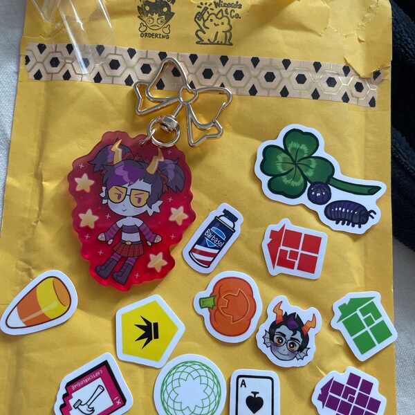 Homestuck - Smuppets 1.5 Inch Double Sided Acrylic Charms - Etsy