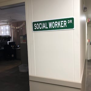 Social Worker, Social Worker Gift, Social Worker Sign, Child Services ...