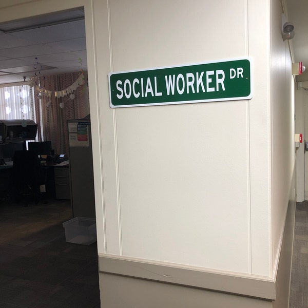 Social Worker, Social Worker Gift, Social Worker Sign, Child Services ...