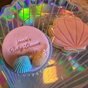 Scallop Shell Cookie Cutter 3D Printed Custom Cookie and Fondant Cutter ...