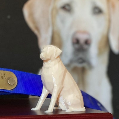 Labrador Retriever Figurine , Dog Figurine, Black Lab Figurine, Black ...