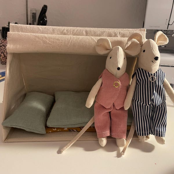 Bunny Rabbit PDF Sewing Pattern, Tutorial and Video - Diy Doll Patterns ...