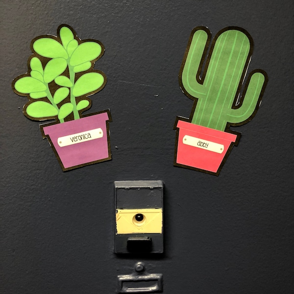 Succulent Door Decoration Printable, Door Dec, RA, Residence Life ...