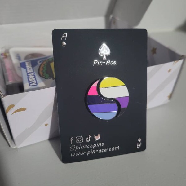 Customizable Pride Pin Set: LGBT Rainbow Enamel Pins - Etsy