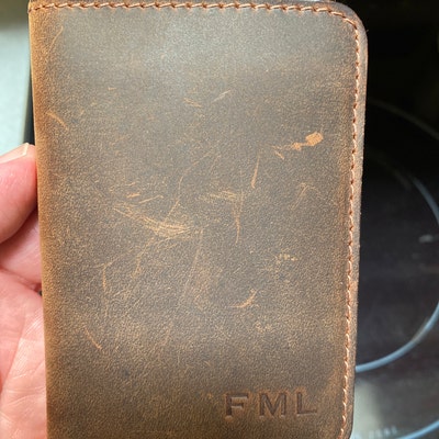 Minimalist Bifold Wallet, Leather Cards Wallet, Groomsmen Wallet ...