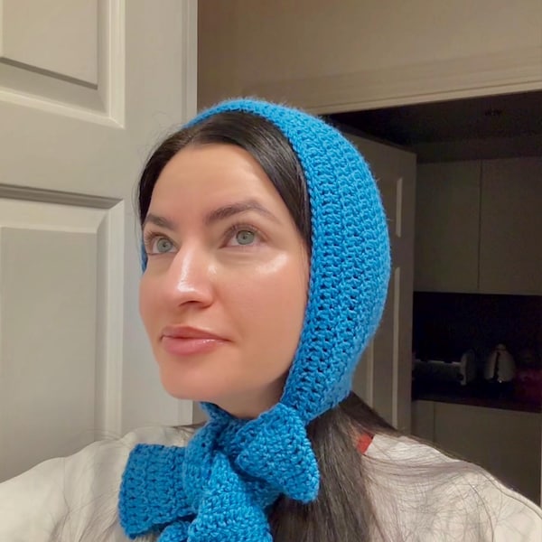 Adult Bonnet - Crochet Pattern PDF - Etsy