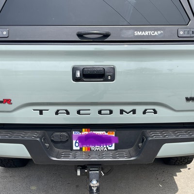 Vintage-toyota-retro-style-license-plate-frame-trd-offroad-tac - Etsy