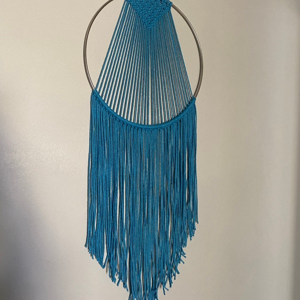 Macrame PATTERN Written PDF Digital File Instant Download Tapestry Wall ...