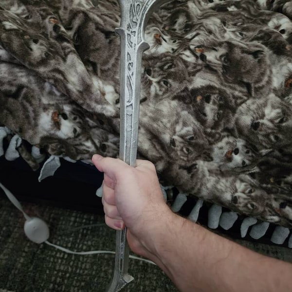 Celebrimbor's Hammer (cast Metal) Mithril | Lord of the Rings | Shadow ...