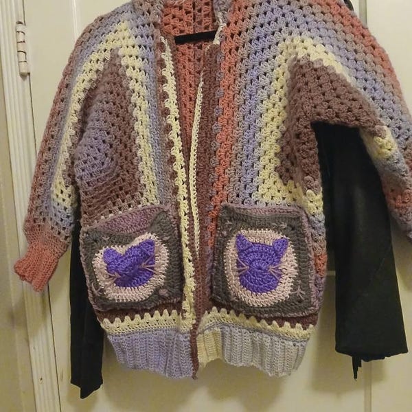 Victorian Wheel Granny Square Pattern - Etsy