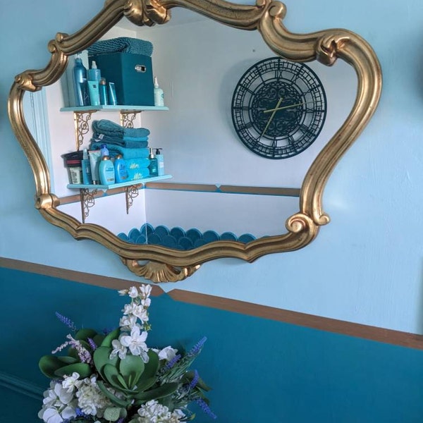 Emerald Wall Clock Silent Non Ticking Roman Numerals 30cm Emerald Green ...