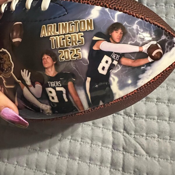 Custom Made Football - Personalized Football Gift, Customized Football ...