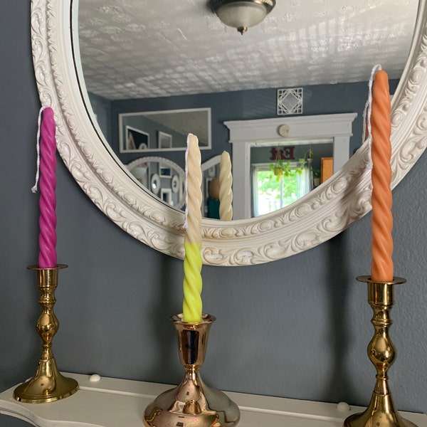 10 Neon Splatter Candle Set - Etsy