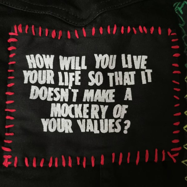 Bill Ayers Quote Patch Political, Punk, and Always Appropriate - Etsy
