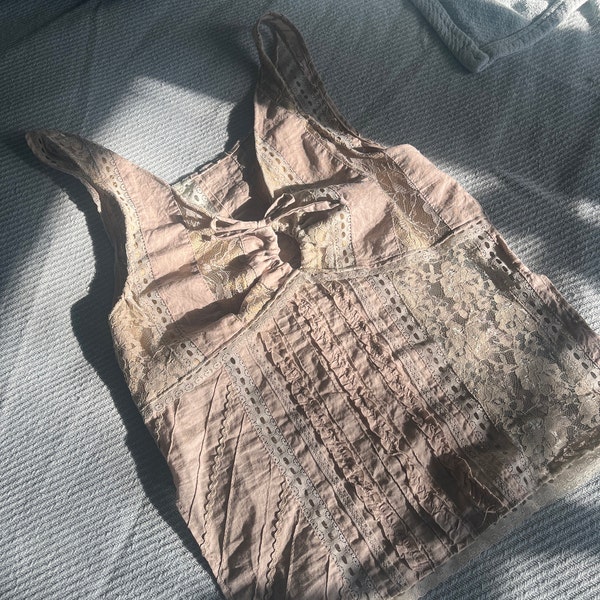 Drawstring Tank Top Sewing Pattern PDF 00-14 - Etsy