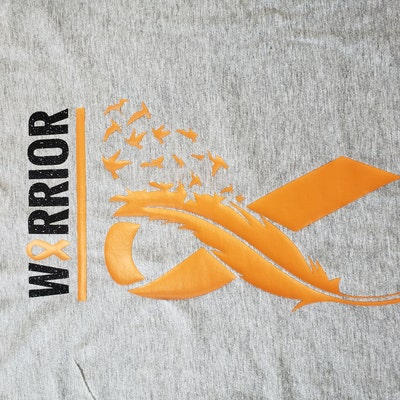 Breast Cancer Svg Split Svg Ribbon Feather and Birds SVG Breast Cancer ...