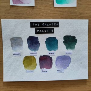 The Galatea Palette a Set of Enchanted Handcrafted - Etsy
