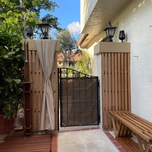 Custom Sized Gate Privacy Screen Panel-shade & Privacy Barrier - Etsy