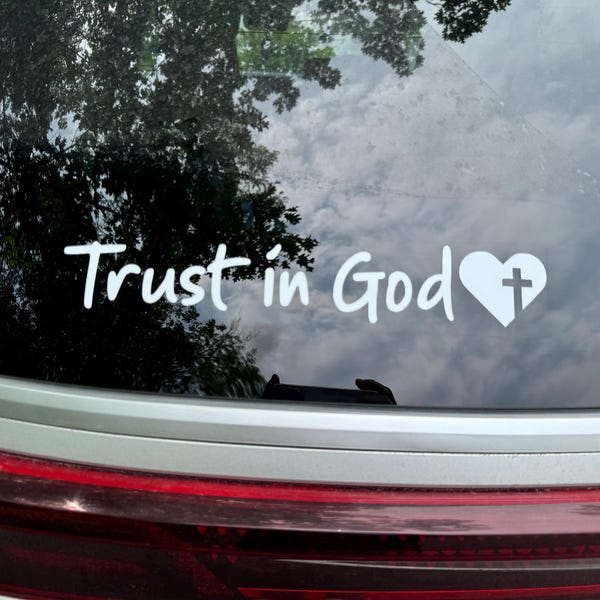 Goat God Over All Things Car Window Decal | Vinyl Car Decal | Car Decal ...
