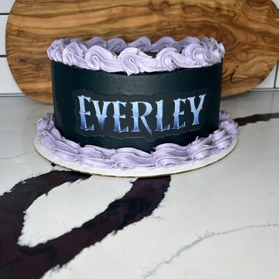 ROCK STAR Edible Cake Image Party Cake Topper Custom Frosting - Etsy