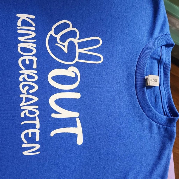 Peace Out Kindergarten Svg Last Day of School Svg Kindergarten Svg Png ...