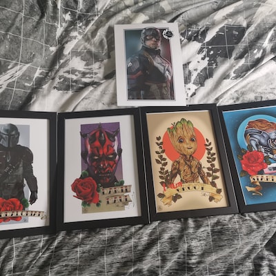 Baby Groot Tattoo Print - Etsy