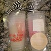 The Happiest Hour Party Cup | Set of 8 16oz Frosted Shatterproof Cup ...