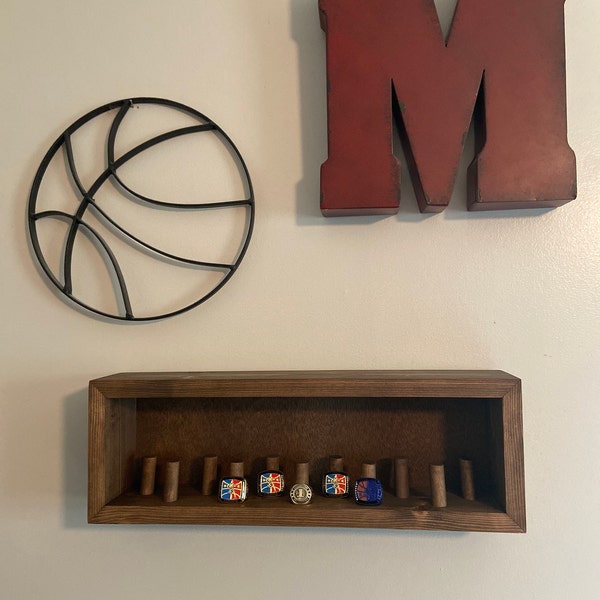 Shadow Box Championship Ring Display Case - Etsy