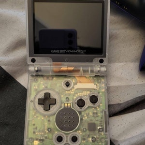 Game Boy Advance GBA Luminous Clear Green LCD IPS V2 Backlight - Etsy UK