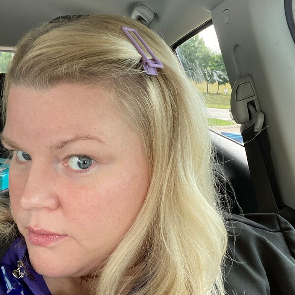 Mini Lock Keychain Set in Petals - Cream, Lavender, Rose - Etsy