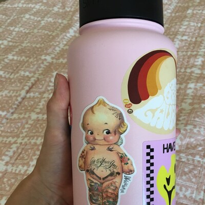 Tattooed Kewpie 2X4 Sticker - Etsy