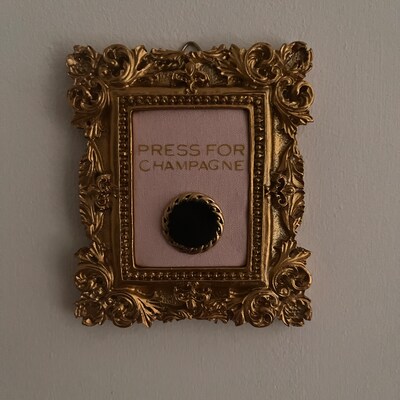 Monster Eye in Mini Ornate Frame Quirky Spooky Eclectic Handmade Wall ...