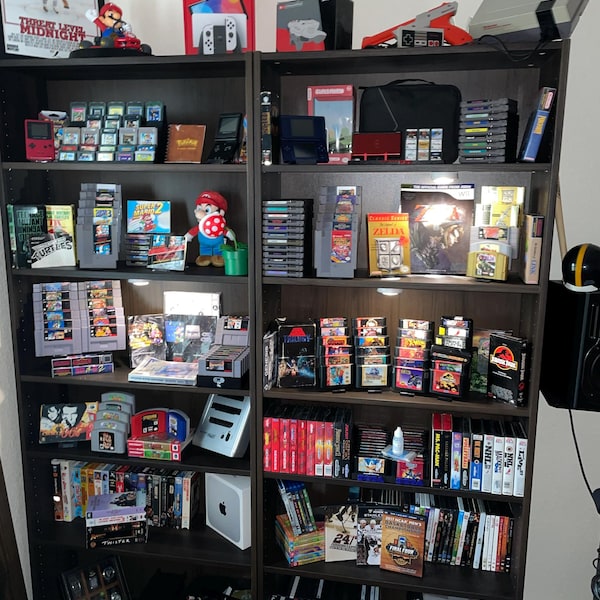10-pack of Retro Game Stands (displays 60 Games!) - Etsy