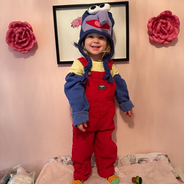 Beaker Inspired Hat/ Beaker Hat/ Child and Adult's Beaker Fleece Hat ...