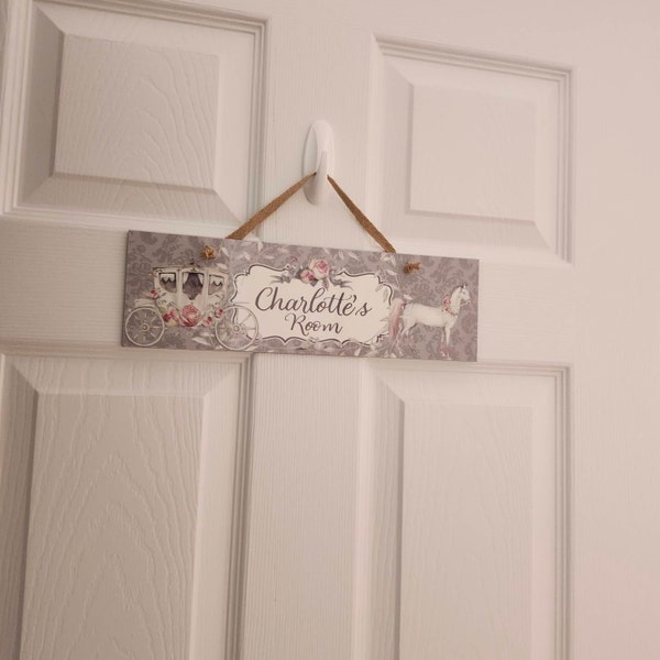 Personalized Round Door Sign for Assisted or Senior Living Apartment ...