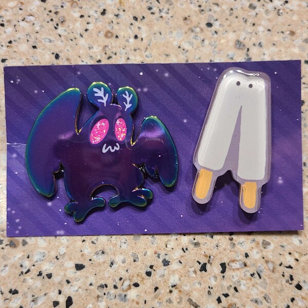 Cryptid Ice Cream Pins - Etsy
