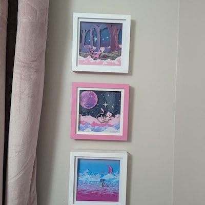 WILD UMBREON APPEARED Pokemon Framed 3D Paper Art Shadow Box - Etsy