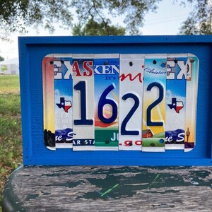 Address Sign Numbers License Plate House Numbers Custom Choice - Etsy