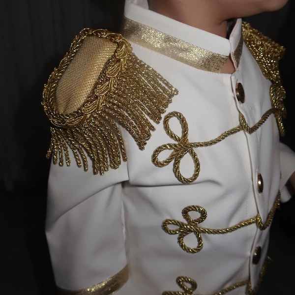 Silver Prince Baby Costume: Royal Outfit With Crown, Cape & Shoes - Etsy